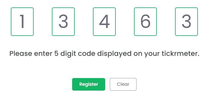 TickrMeter setup guide